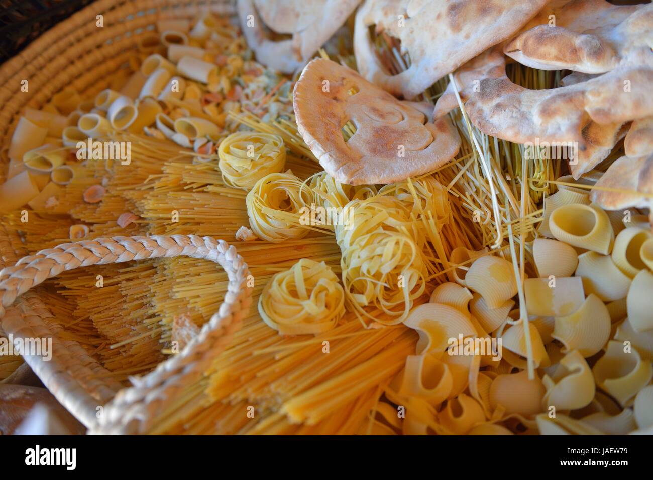 catering buffet food indoor in luxury restaurant with pasta spaghetti ...