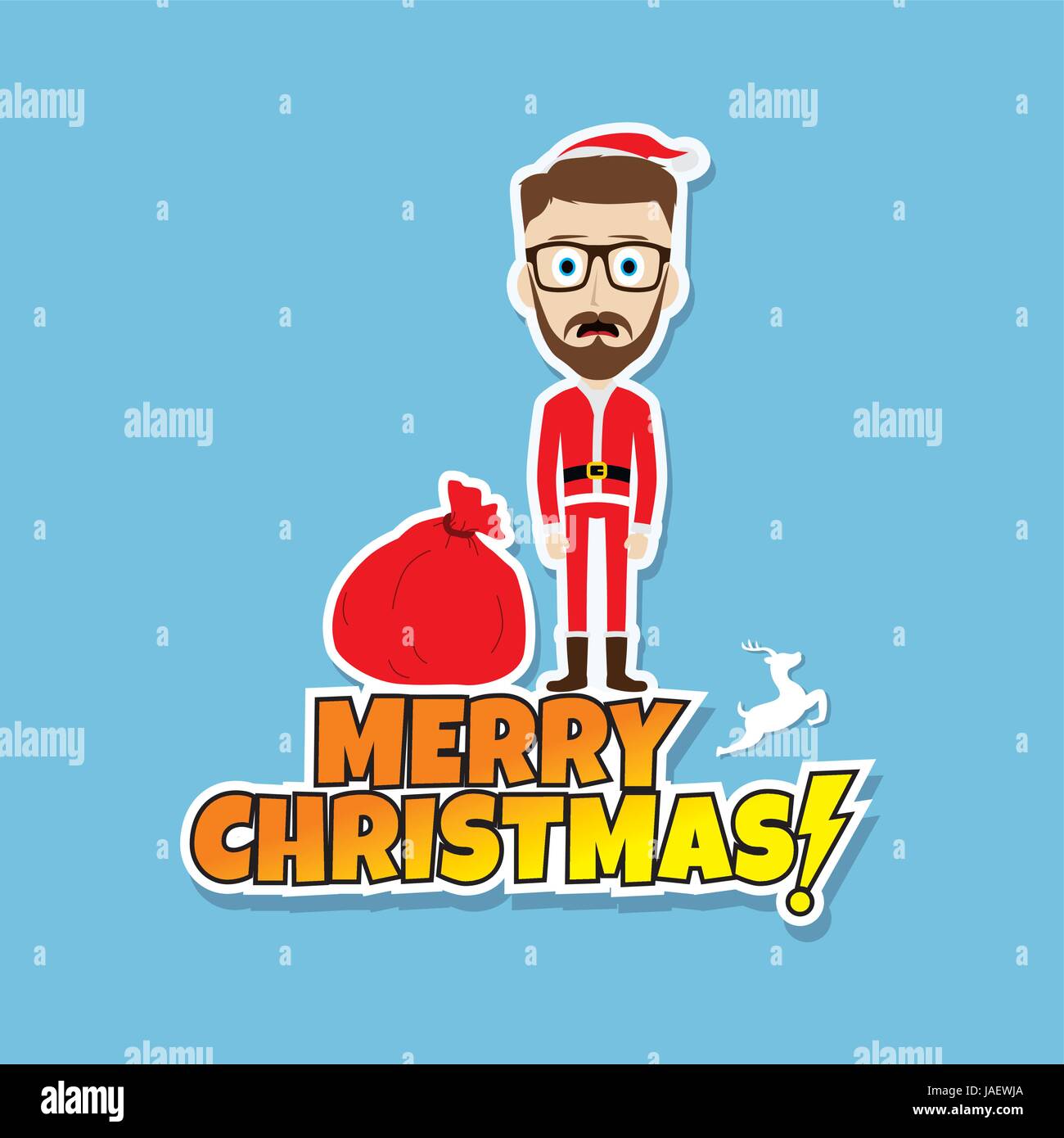 Skinny santa claus hi-res stock photography and images - Alamy