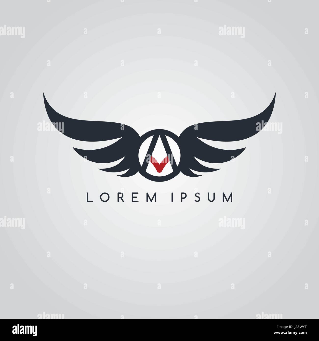 aviator symbol logo logotype theme vector illustration Stock Vector ...