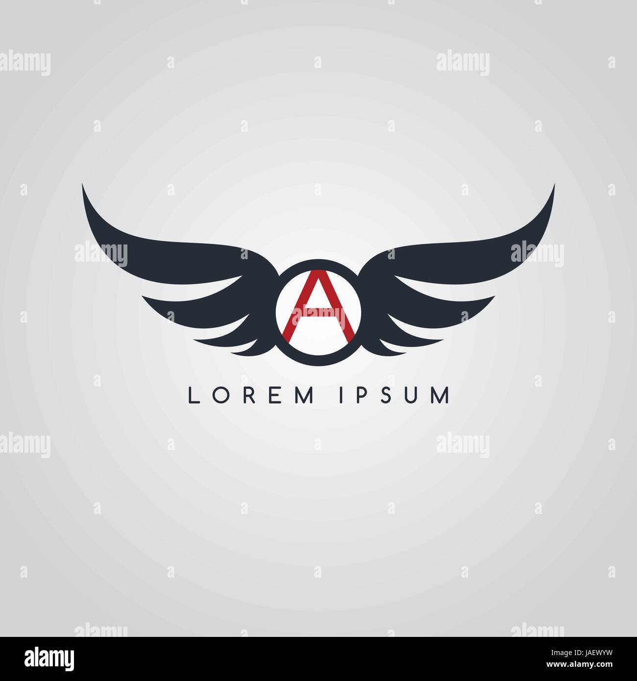 aviator symbol logo logotype theme vector illustration Stock Vector ...