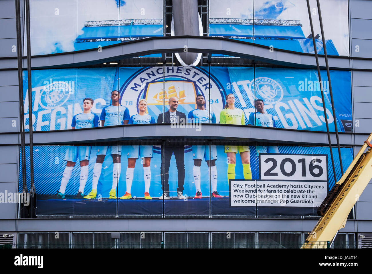 Etihad Stadium home to Manchester City football club, Manchester ...