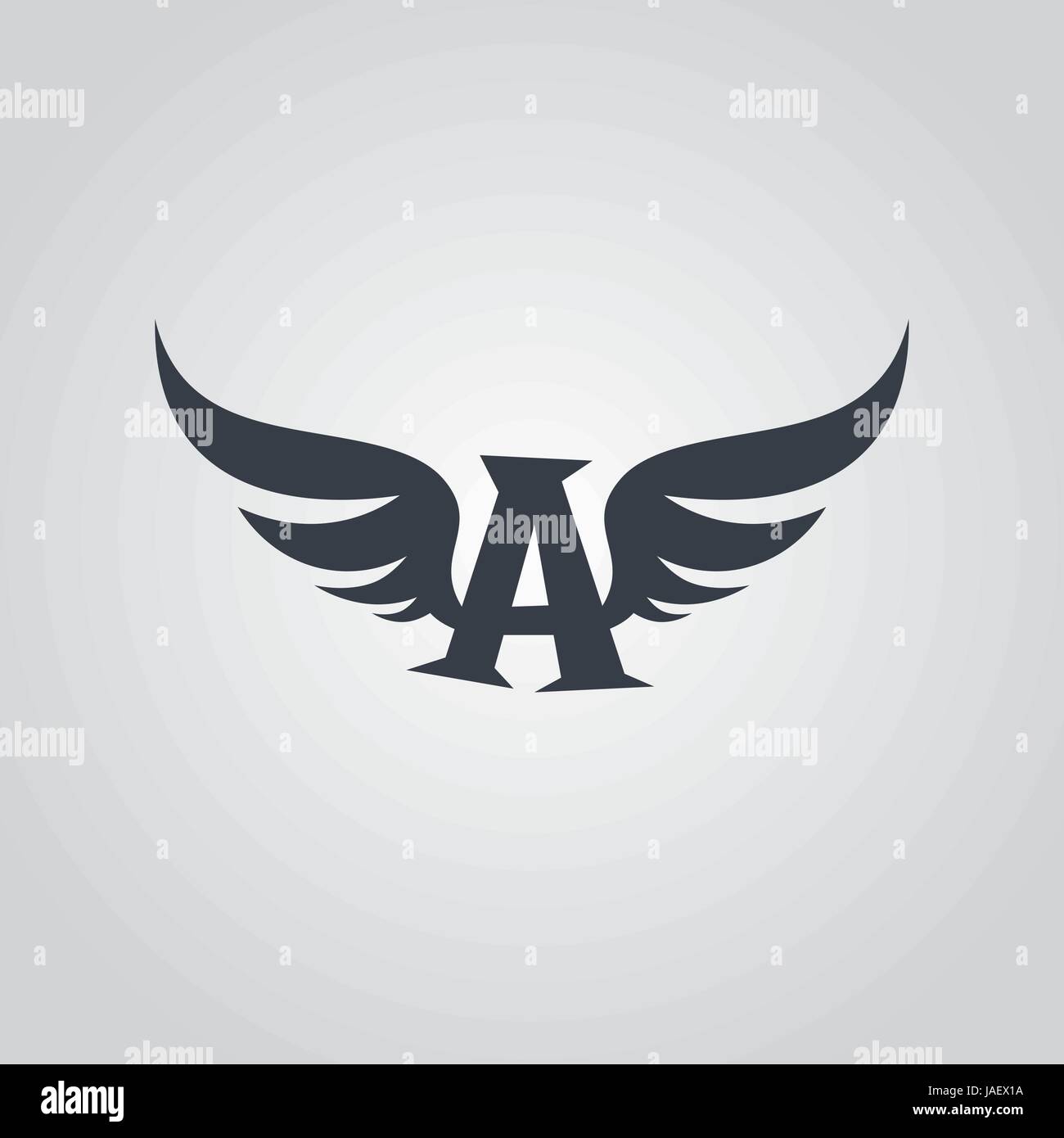 aviator symbol logo logotype theme vector illustration Stock Vector ...