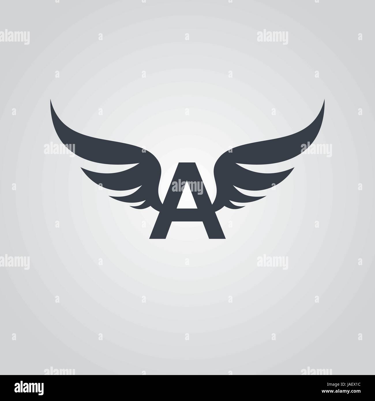 aviator symbol logo logotype theme vector illustration Stock Vector ...