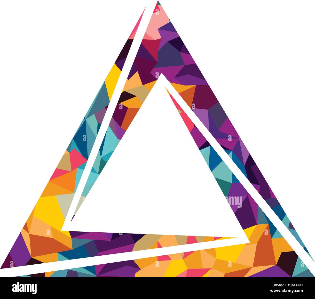triangle theme logo logotype art vector illustration Stock Vector Image ...