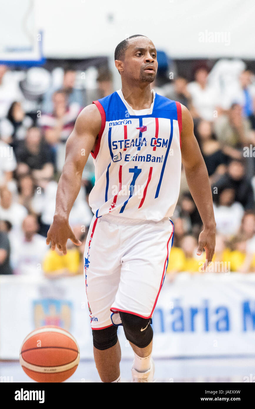 May 26, 2017: Morris Curry #7 of Steaua CSM EximBank Bucharest during ...