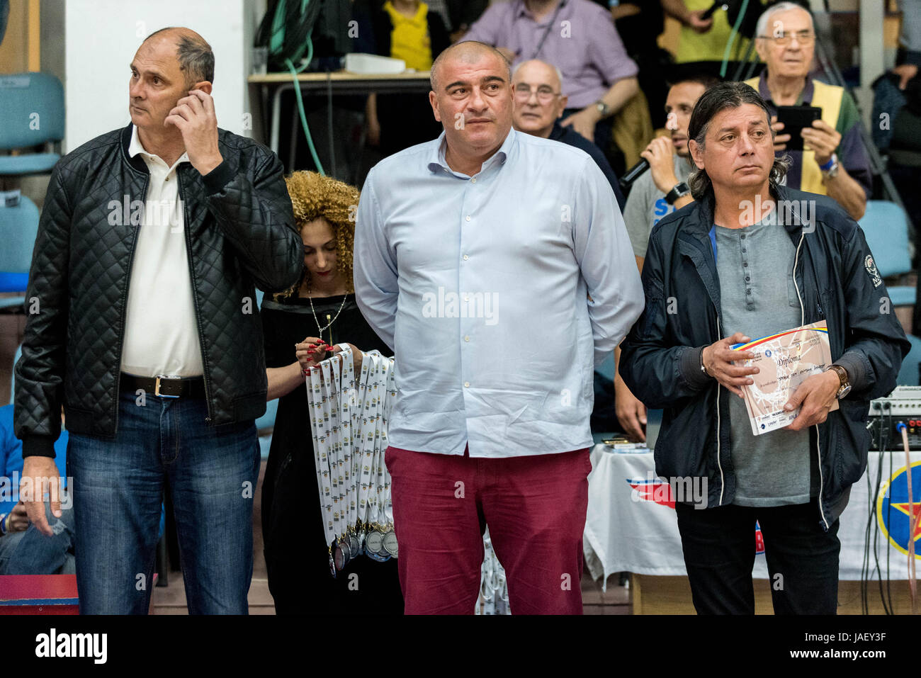 May 26, 2017: Horia Paun the president of the Romanian Basketball ...