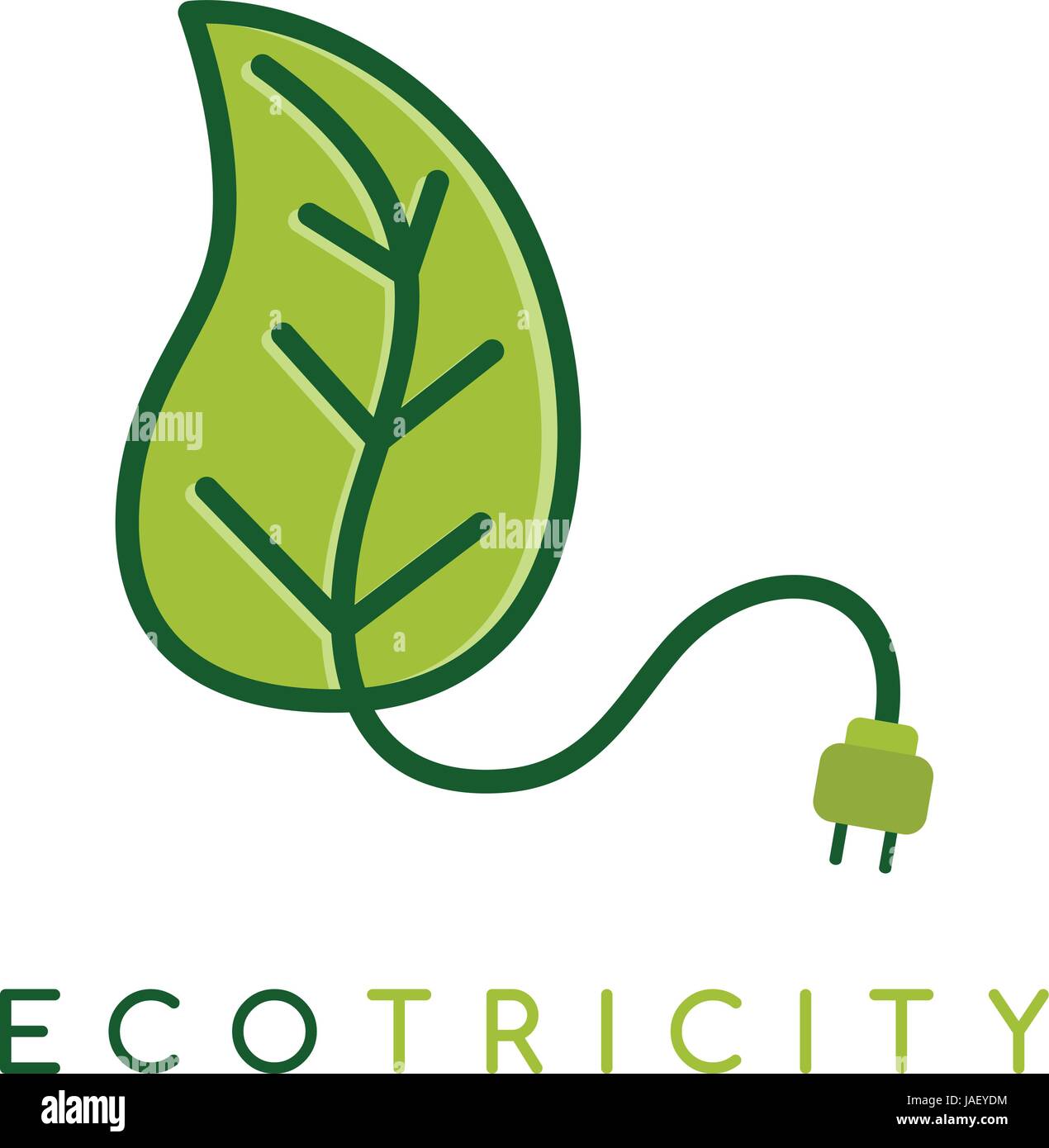 Eco energy symbol icon logo logotype template - Green ecology friendly ...