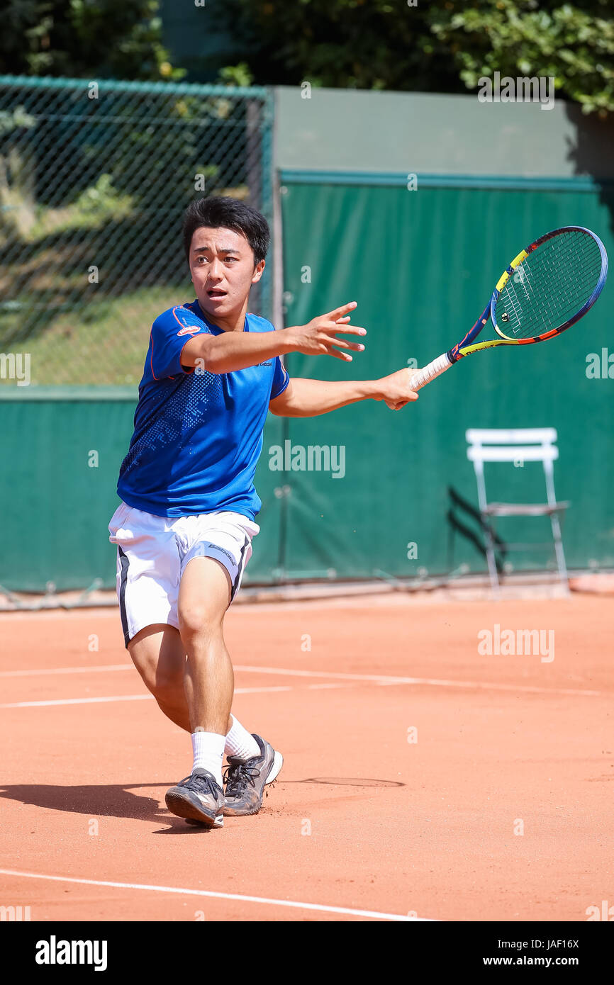 Paris, France. 5th June, 2017. Yuta Shimizu (JPN) Tennis : Yuta Shimizu ...