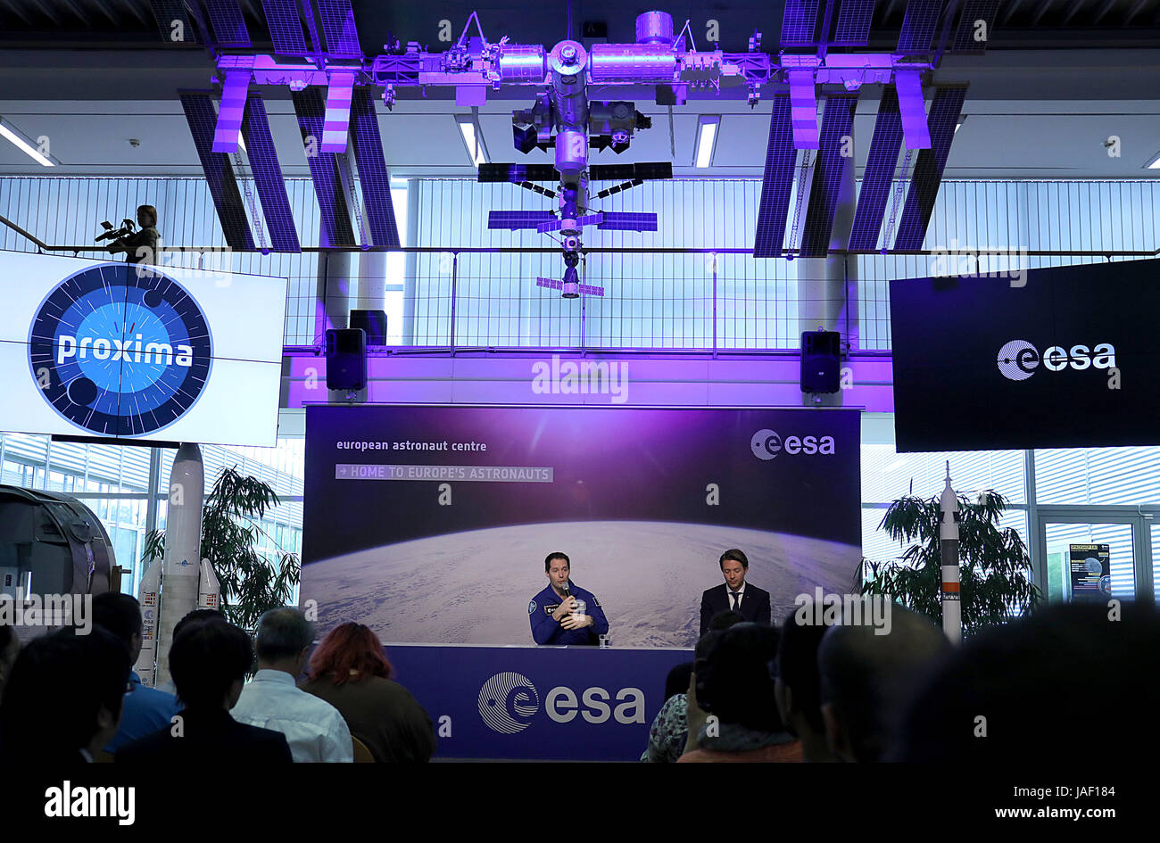 Cologne, Germany. 6th June, 2017. French ESA astronaut Thomas Pesquet ...
