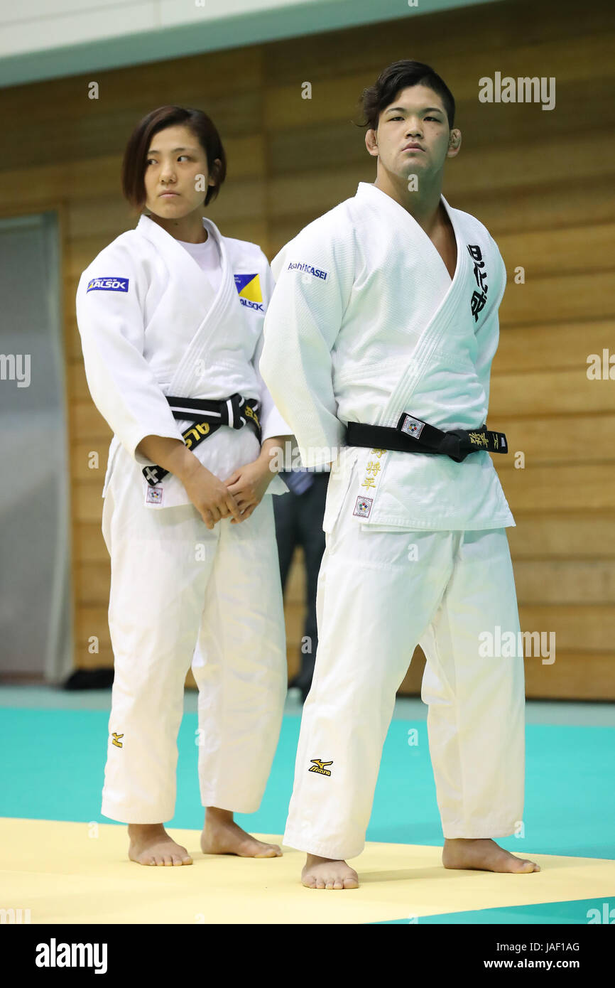 (L to R) Haruka Tachimoto, Shohei Ono, JUNE 3, 2017 - Judo : The 67th ...
