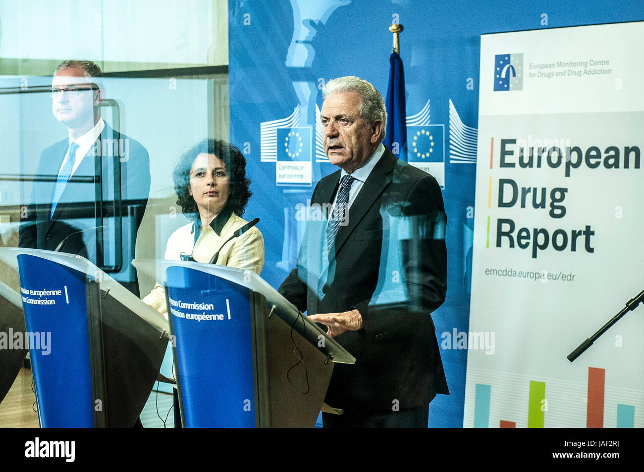 Brussels, Belgium. 06th June, 2017. Dimitris Avramopoulos, EU ...