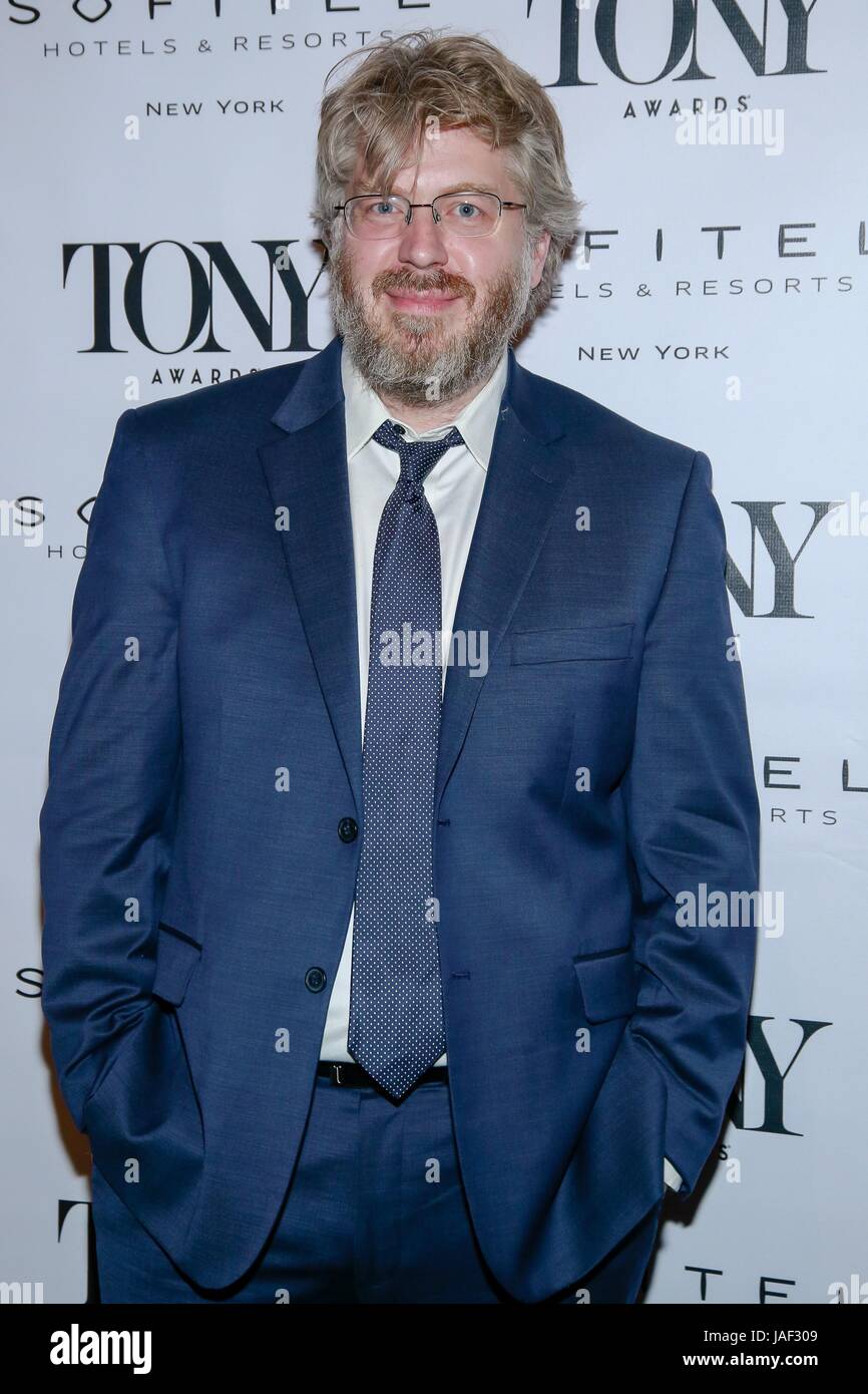 New York, NY, USA. 5th June, 2017. Dave Malloy at arrivals for 2017 ...