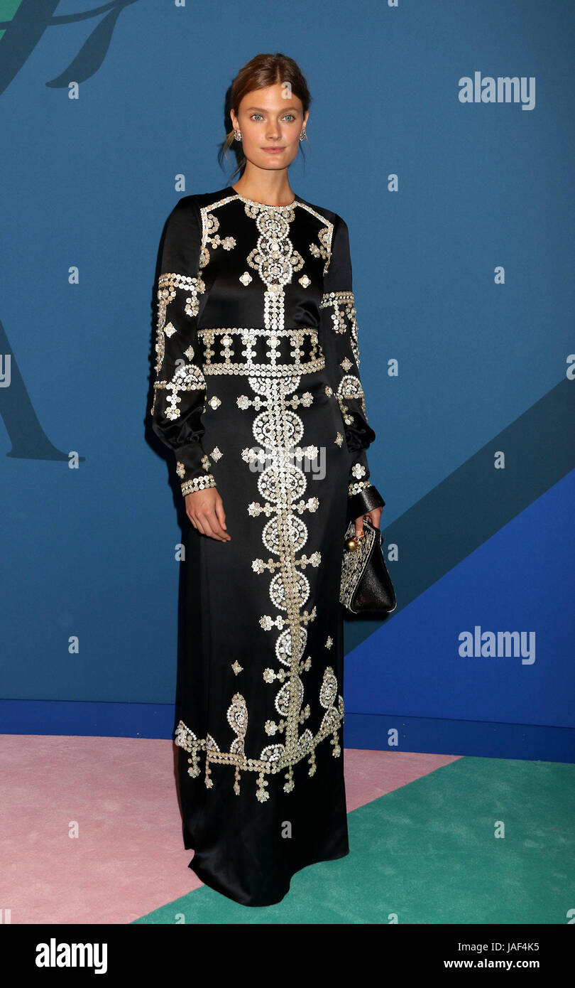 New York, USA. 5th June, 2017. Model CONSTANCE JABLONSKI attend the ...