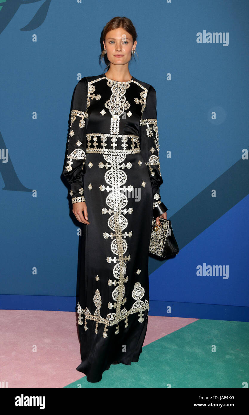New York, USA. 5th June, 2017. Model CONSTANCE JABLONSKI attend the ...