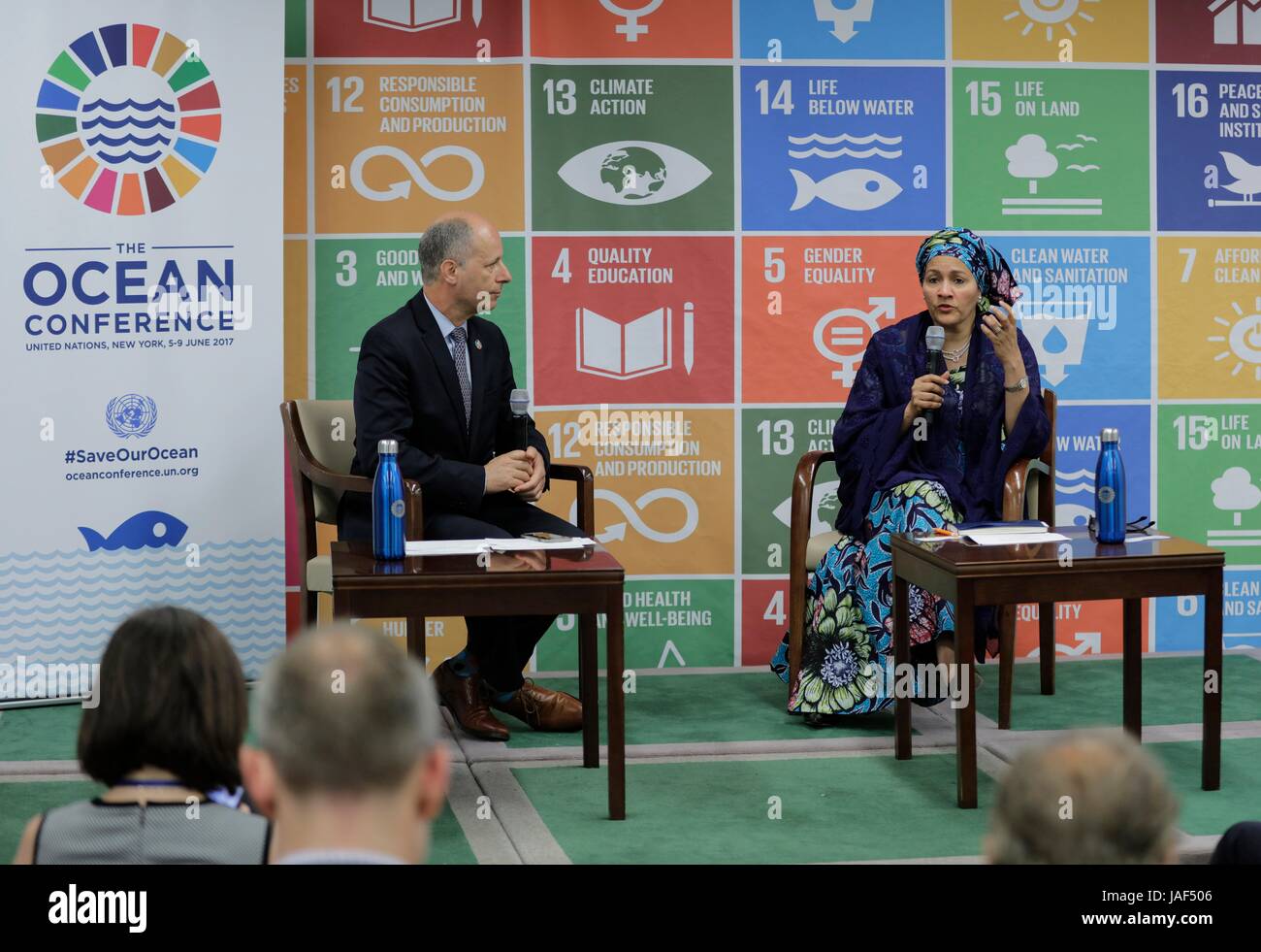 United Nations, New York, USA, June 05 2017 - Maher Nasser, Acting UN ...