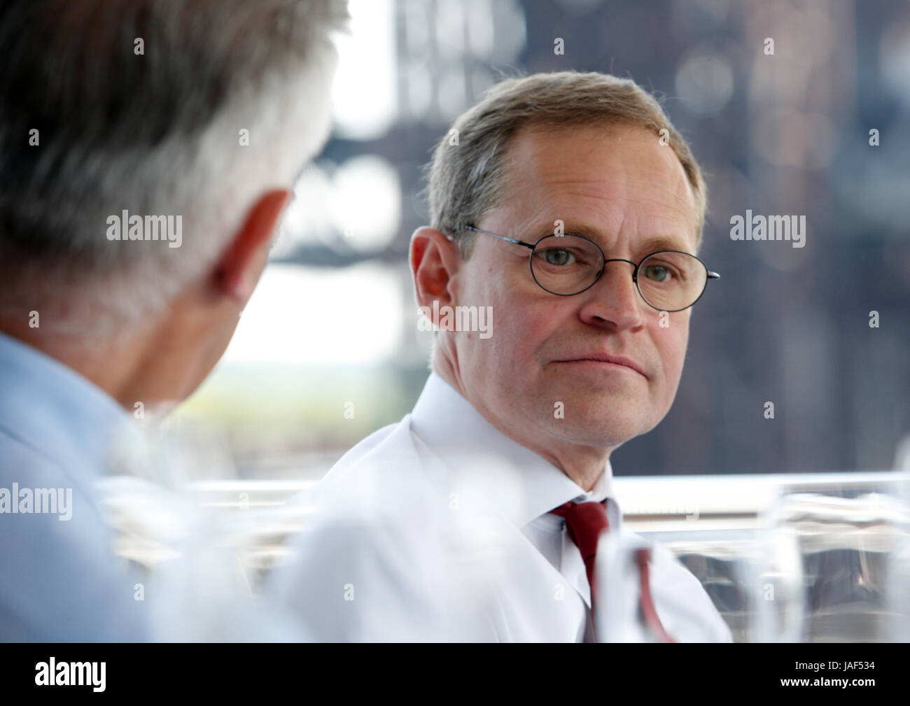 Kiev, Ukraine. 06th June, 2017. Berlin's sitting mayor Michael Muller ...