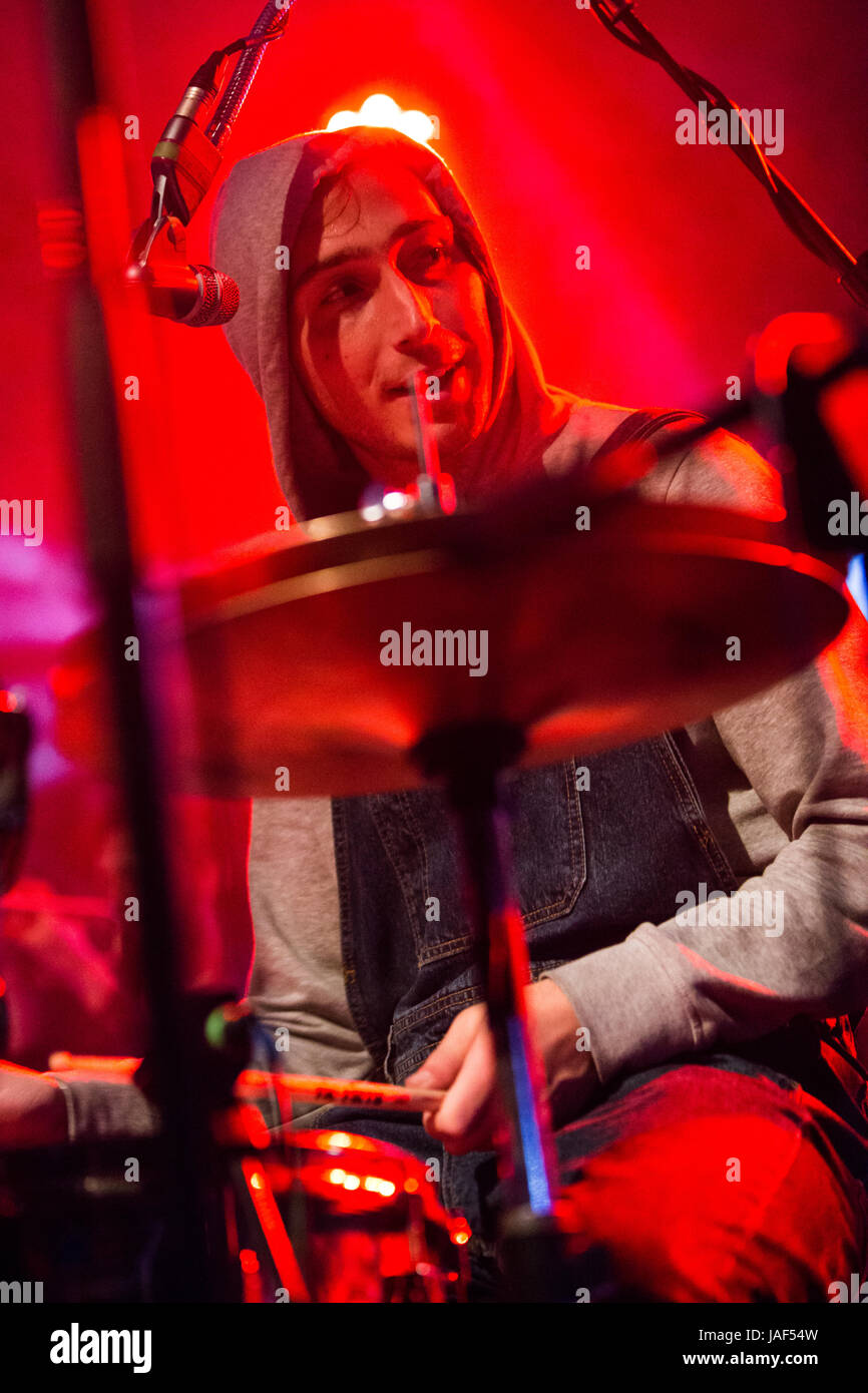 Milan, Italy. 05th June, 2017. The American indie-rock band WHITNEY ...