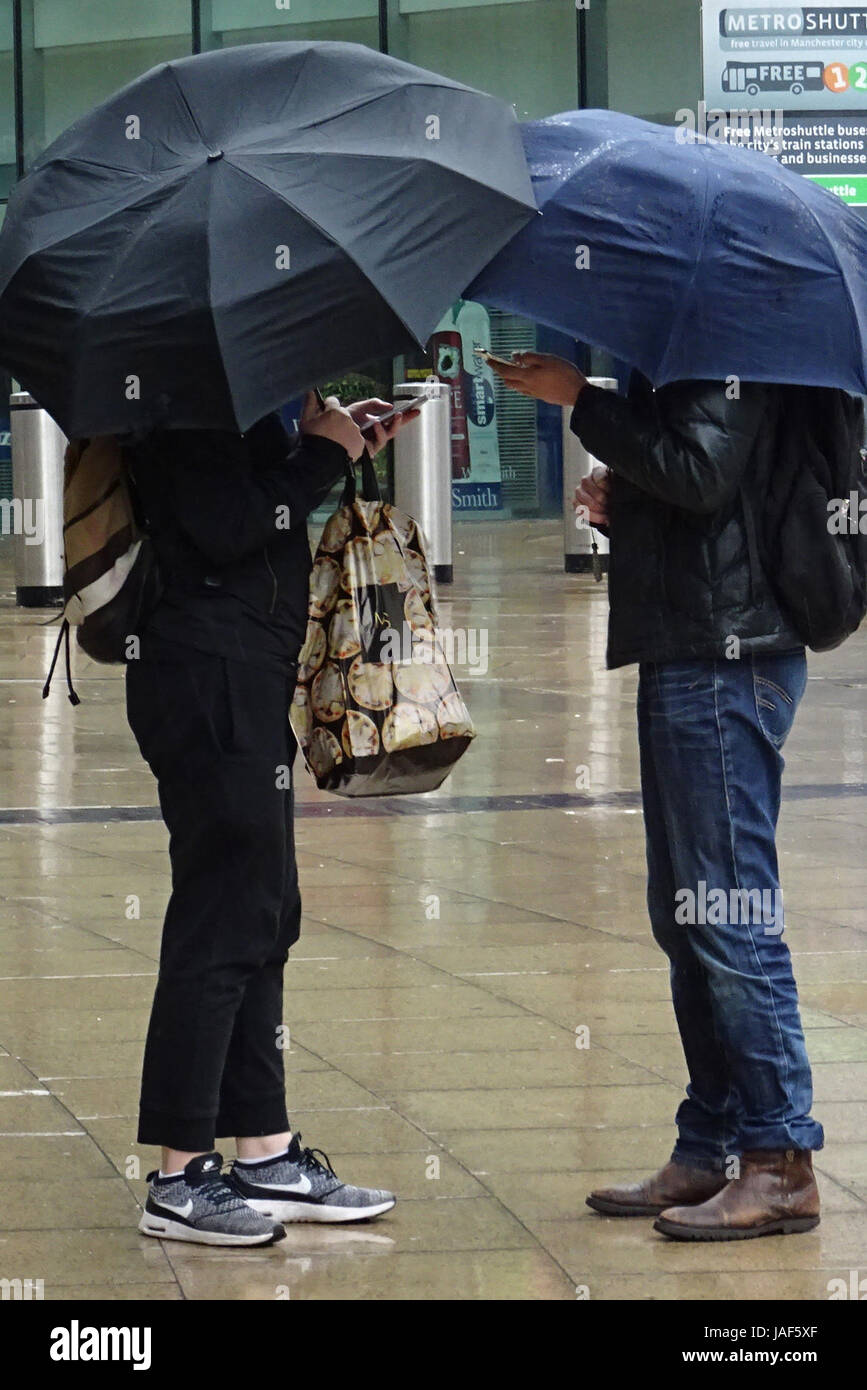 Manchester In The Rain High Resolution Stock Photography and Images - Alamy