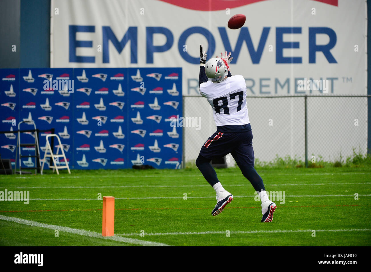 Foxborough, Massachusetts, USA. 6th June, 2017. New England Patriots ...