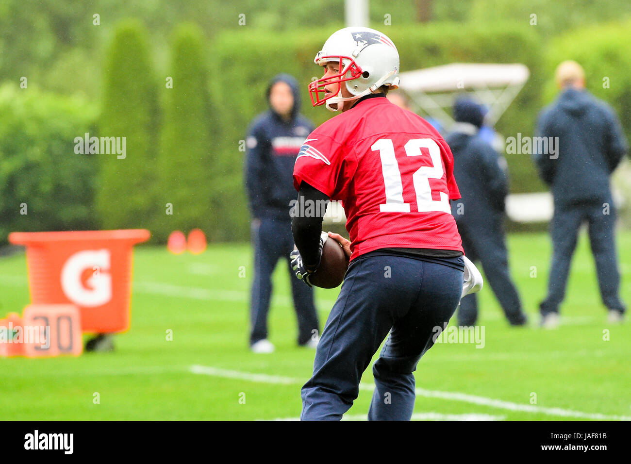 Foxborough, Massachusetts, USA. 6th June, 2017. New England Patriots ...