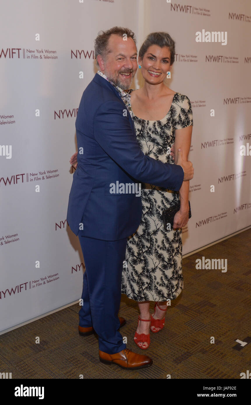 New York, NY, USA. 6th June, 2017. David Costabile and Melissa Toth ...