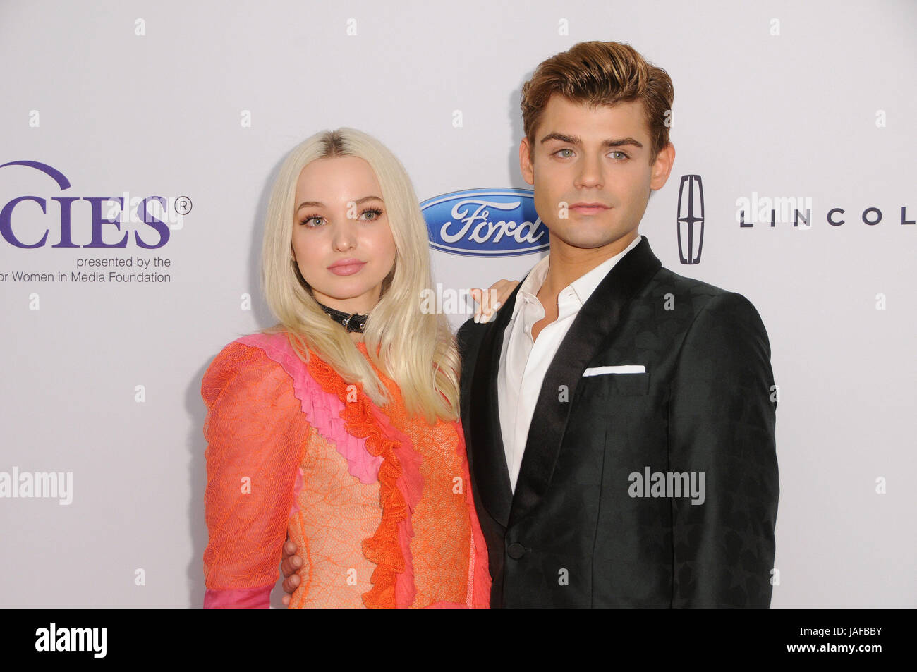 06 June 2017 - Beverly Hills, California - Dove Cameron, Garrett ...