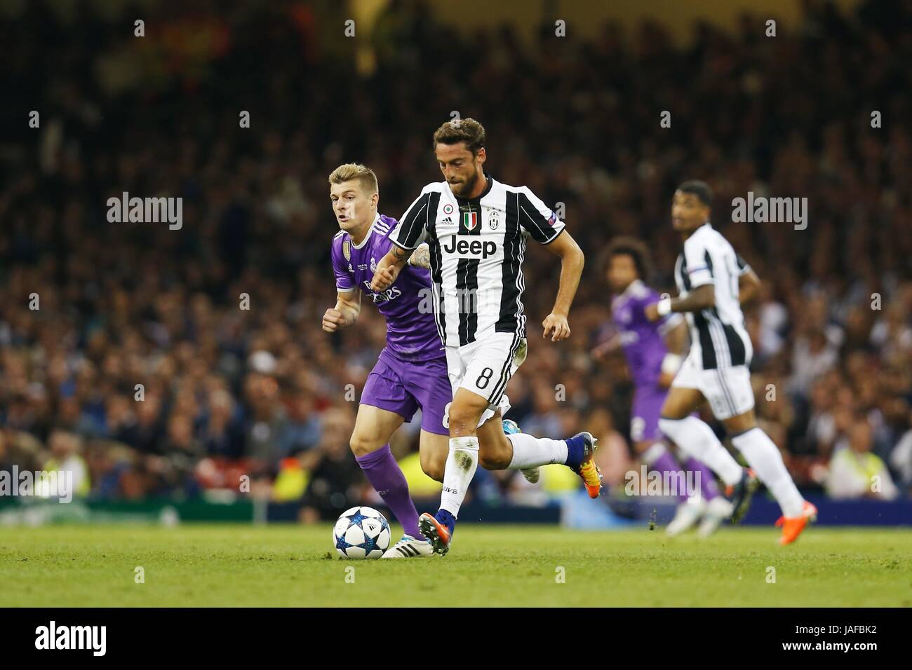 Uefa champions league final cardiff football hi-res stock photography ...