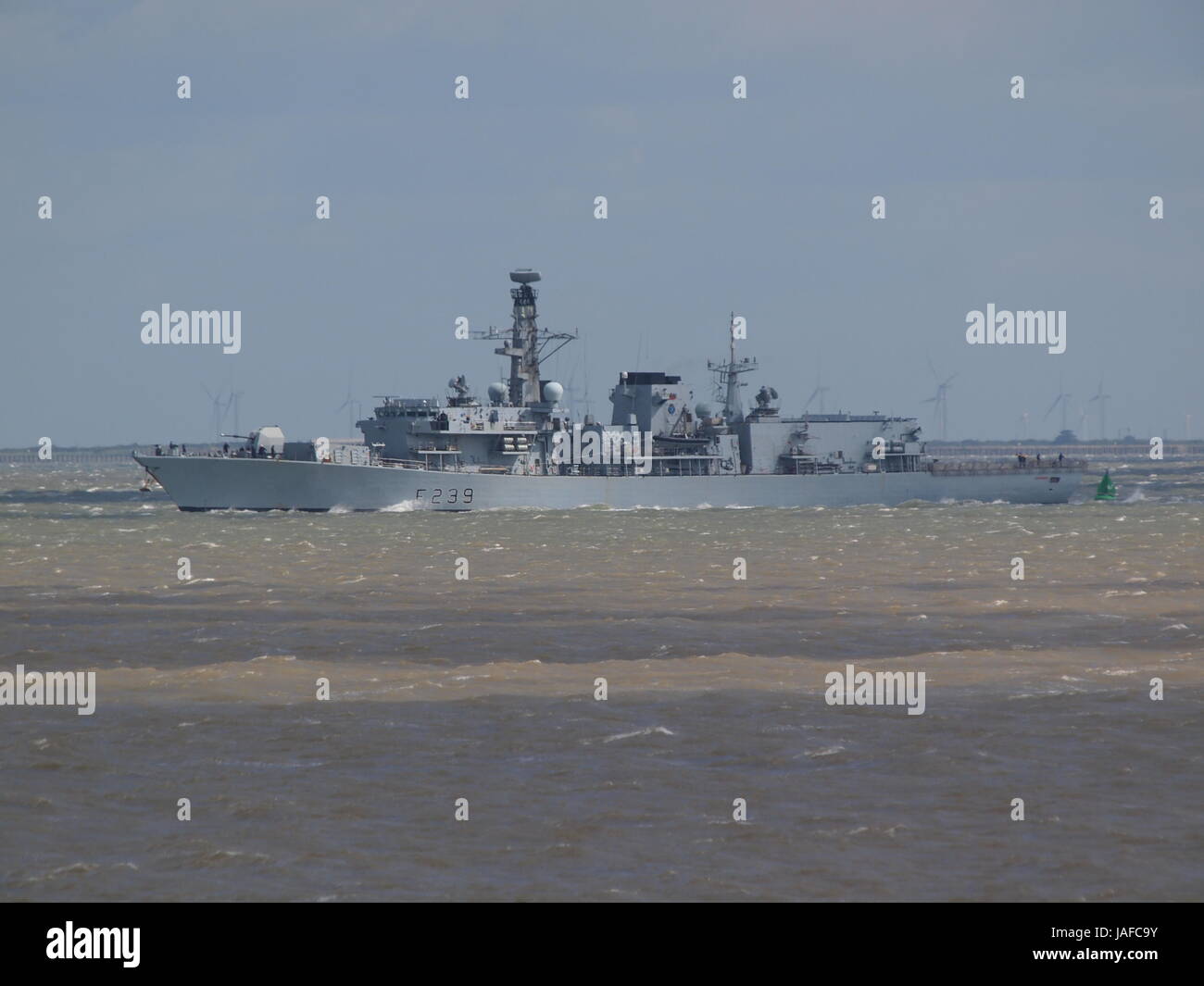 Sheerness, UK. 7th June, 2017. British Navy Class type 23 Frigate HMS ...