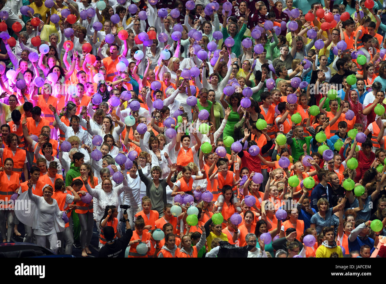 Berlin, Germany. 06th June, 2017. Numerous gymnasts organize and ...