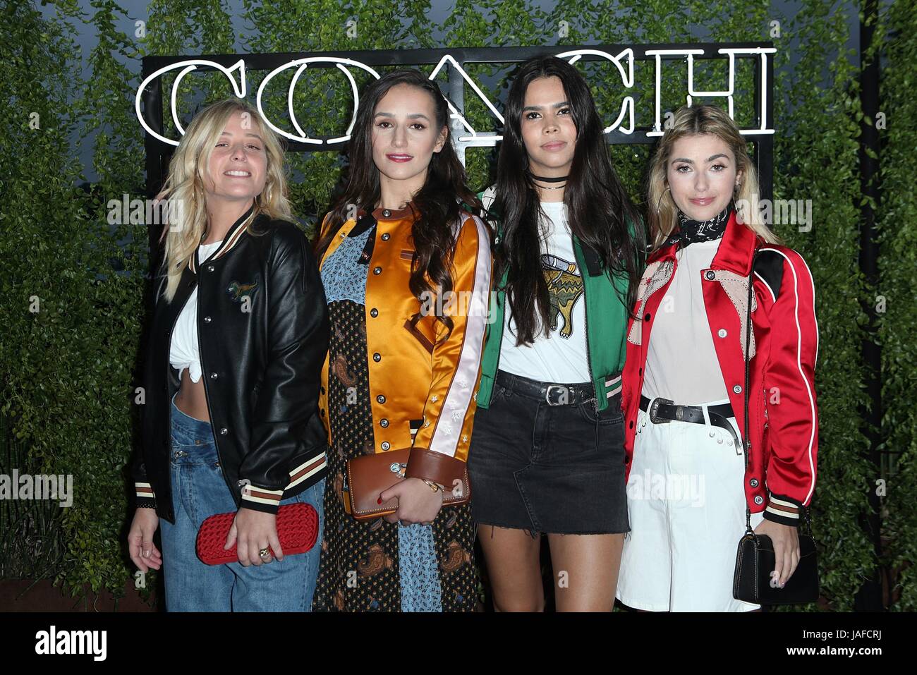 New York, NY, USA. 6th June, 2017. Sophie Bickley and Charlotte Bickley ...