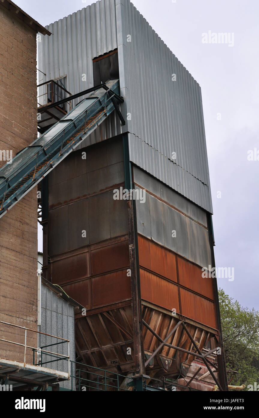 Container in stone industry Stock Photo - Alamy