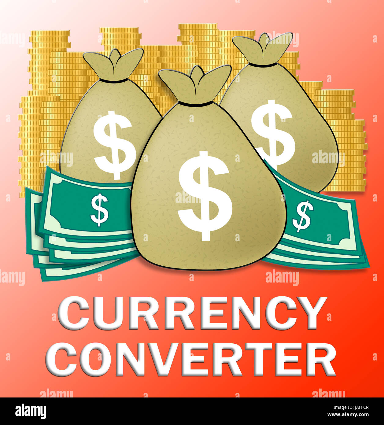 Currency Converter Dollars Shows Money Exchange 3d Illustration Stock currency-converter-dollars-shows-money-exchange-3d-illustration-stock