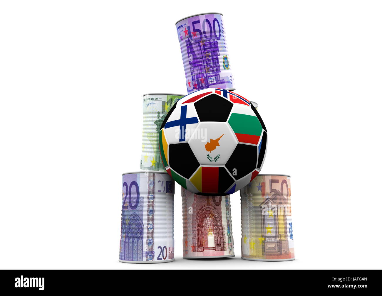 Soccer money notes hi-res stock photography and images - Alamy