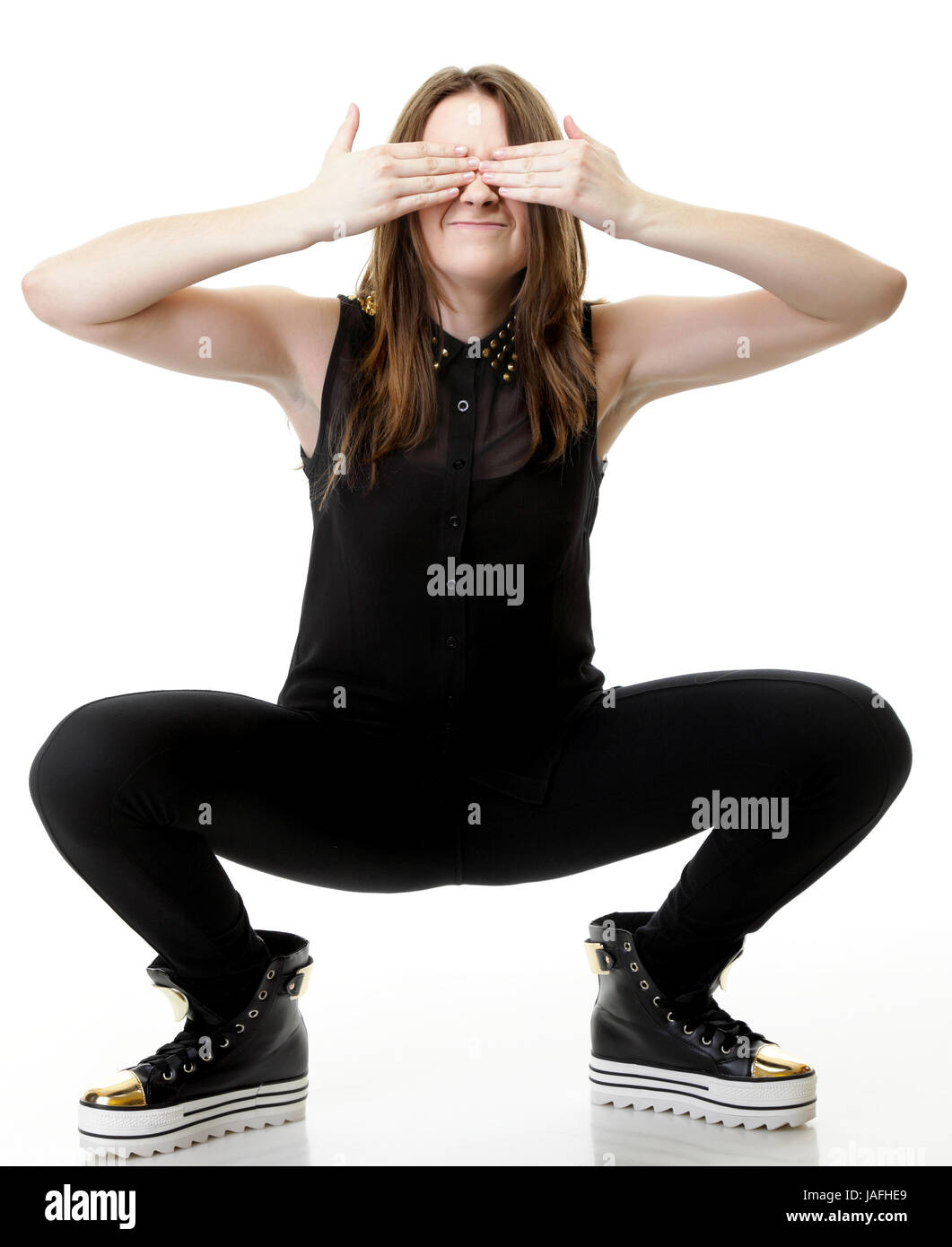 Woman Fear Face Petrified High Resolution Stock Photography and Images ...