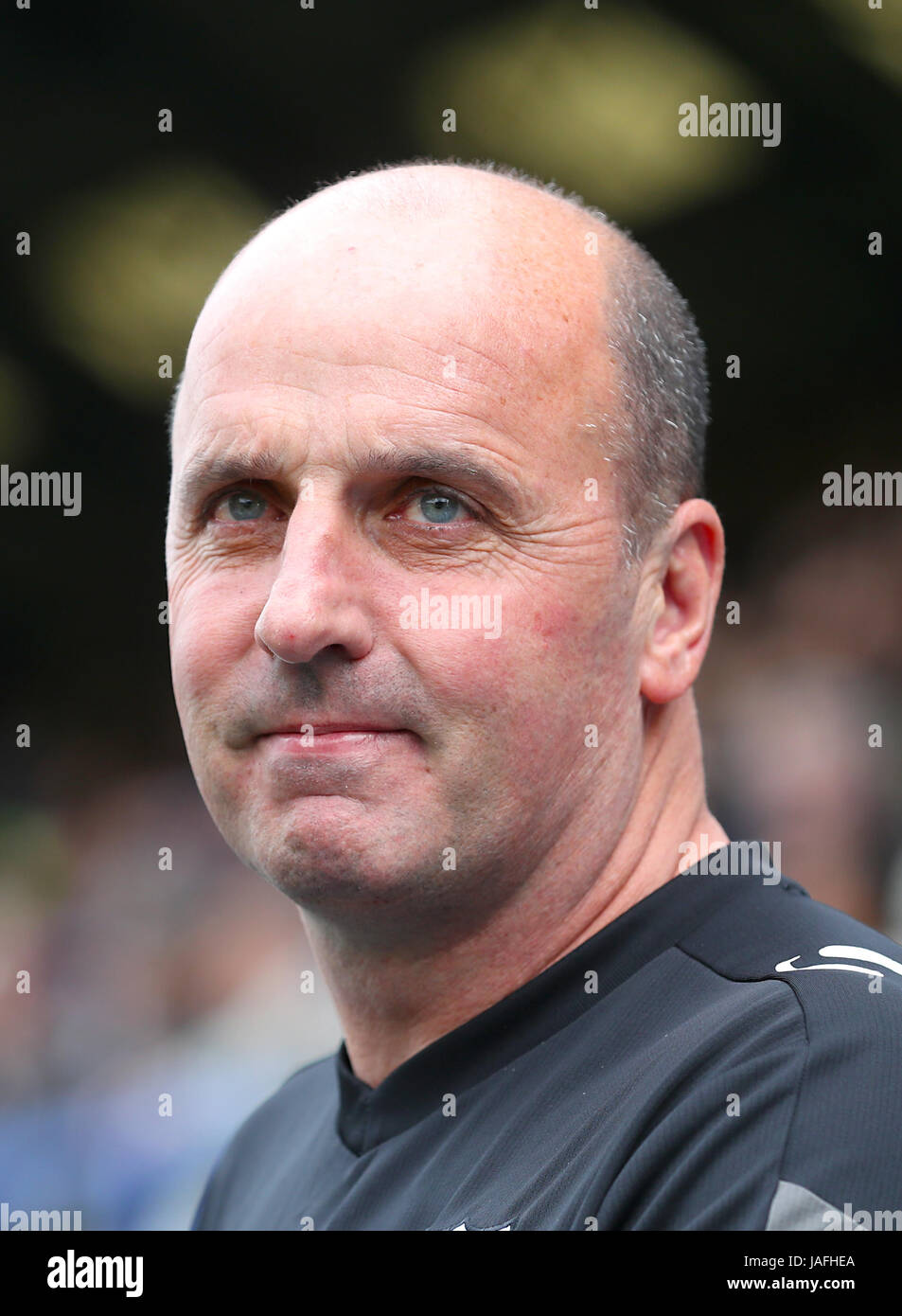 Portsmouth's Manager Paul Cook before the match Stock Photo - Alamy