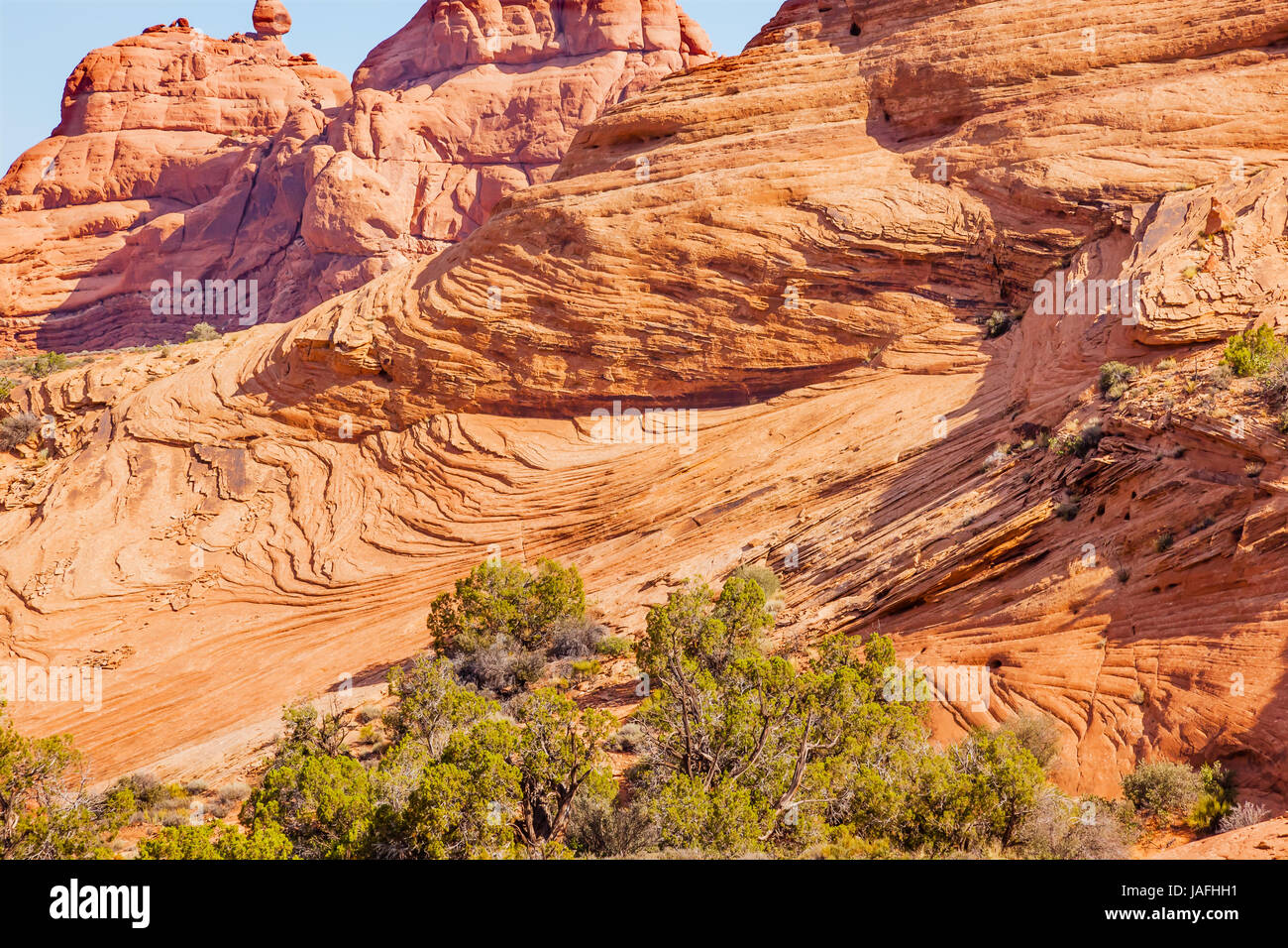 Classic Rock Sandstone Layers Garden of Eden Arches National Park Moab ...