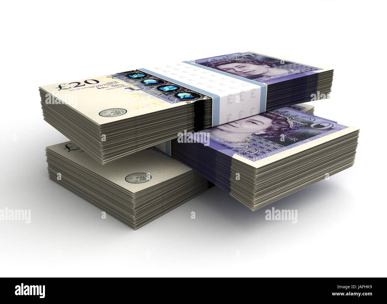 Stack of Pound Stock Photo - Alamy