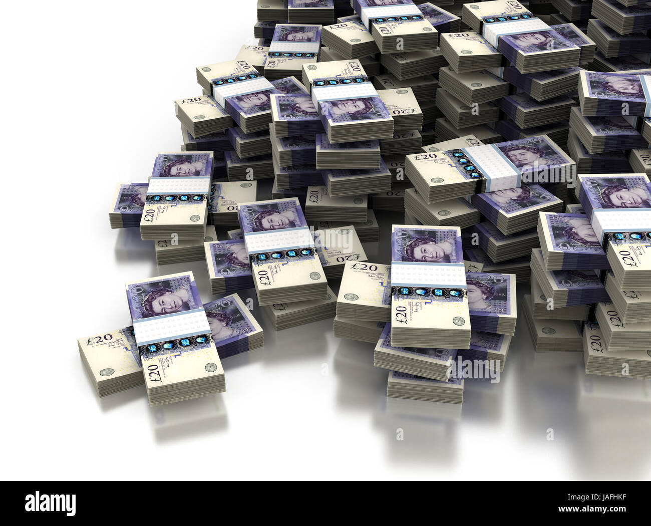 Stack of Pound Stock Photo - Alamy