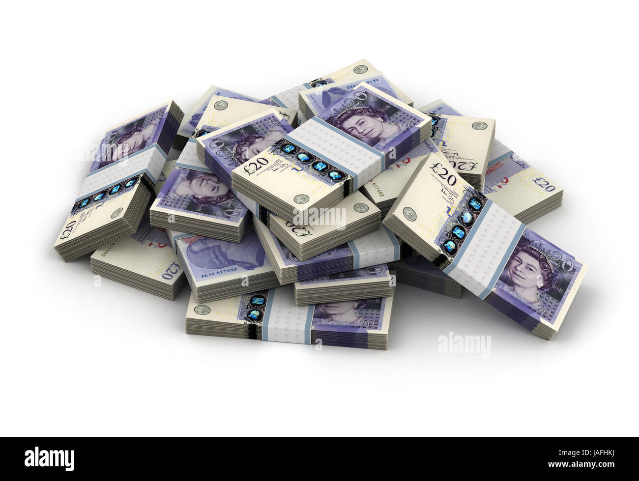 Stack of Pound Stock Photo - Alamy