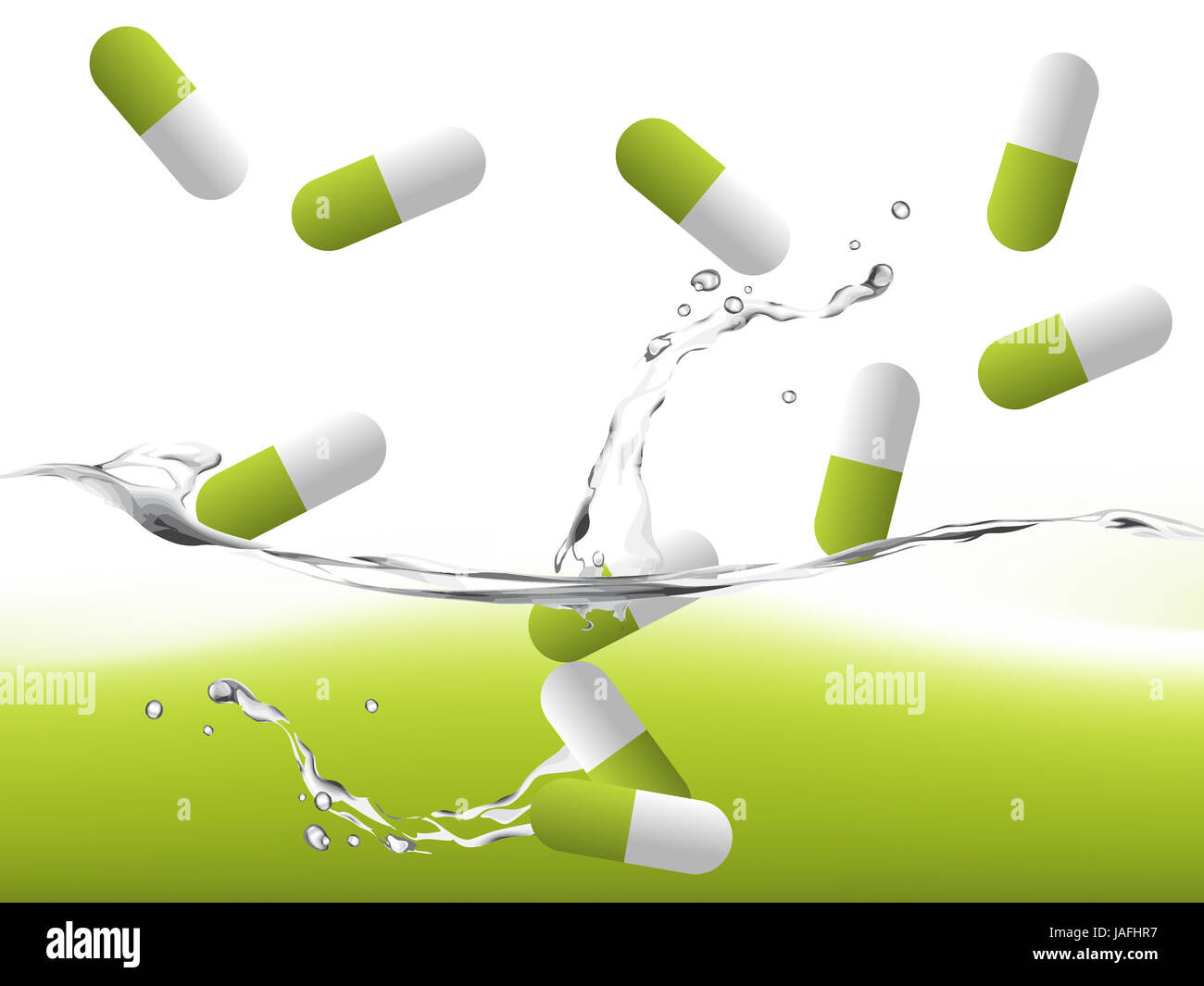 Antibiotic splashing hi-res stock photography and images - Alamy