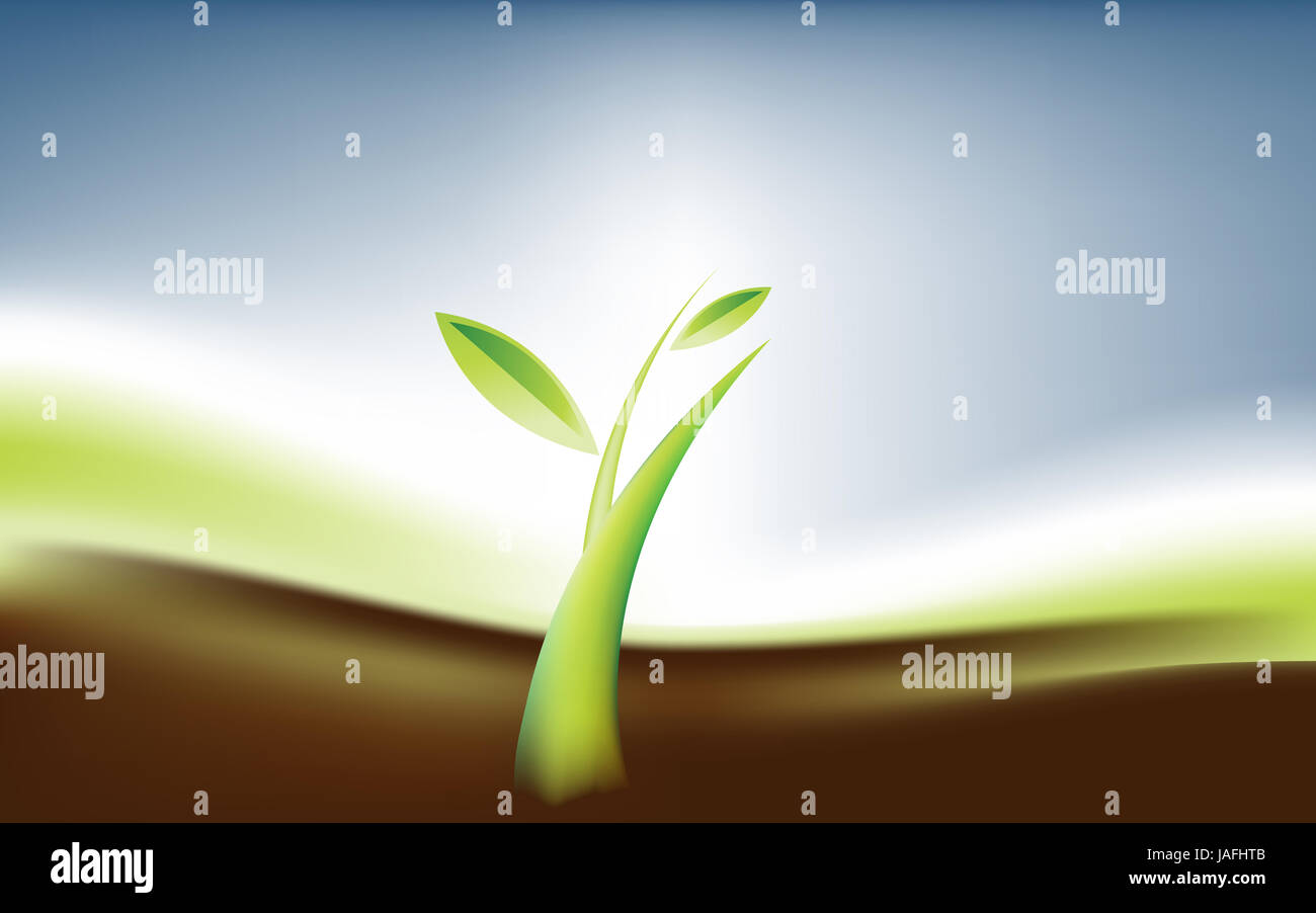 Plant Growth Background, theme of growth Stock Photo - Alamy