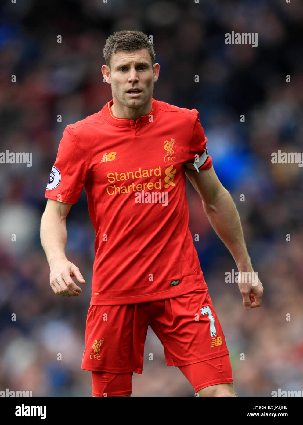 Liverpool's James Milner Stock Photo - Alamy