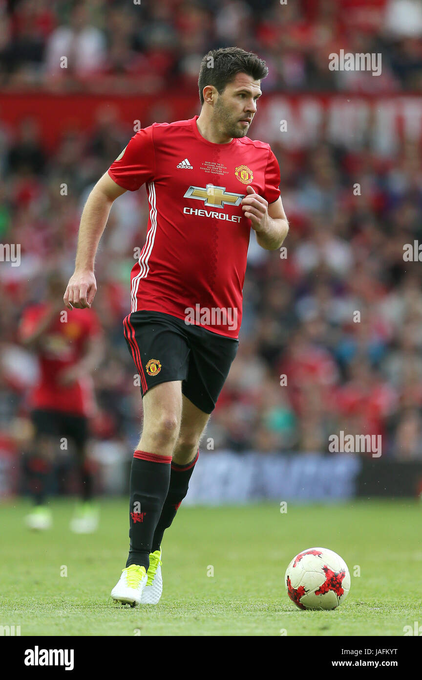Manchester United's Graeme Carrick Stock Photo - Alamy