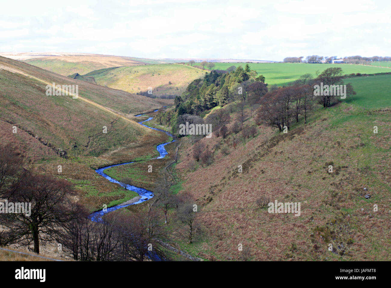 River Exe Exmoor Devon Stock Photo - Alamy