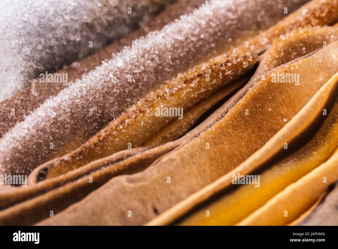 Abstract background of ice cream texture closeup Stock Photo - Alamy