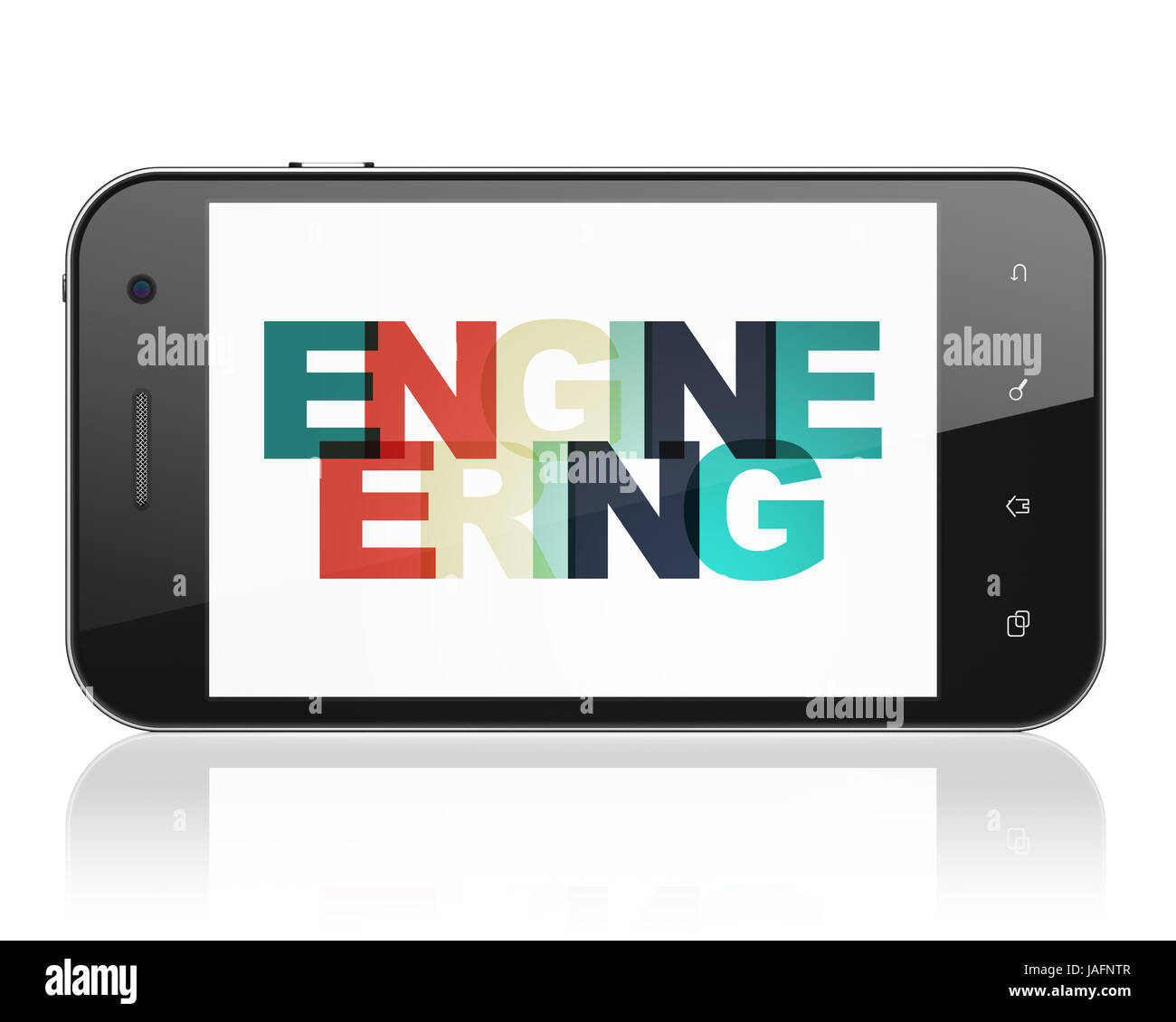 Science concept: Smartphone with Engineering on display Stock Photo - Alamy