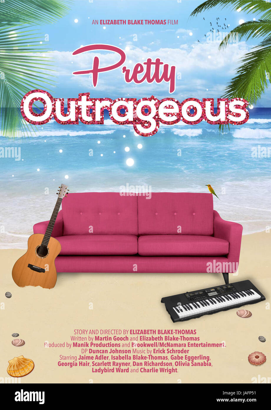 PRETTY OUTRAGEOUS, poster, 2017 Stock Photo - Alamy
