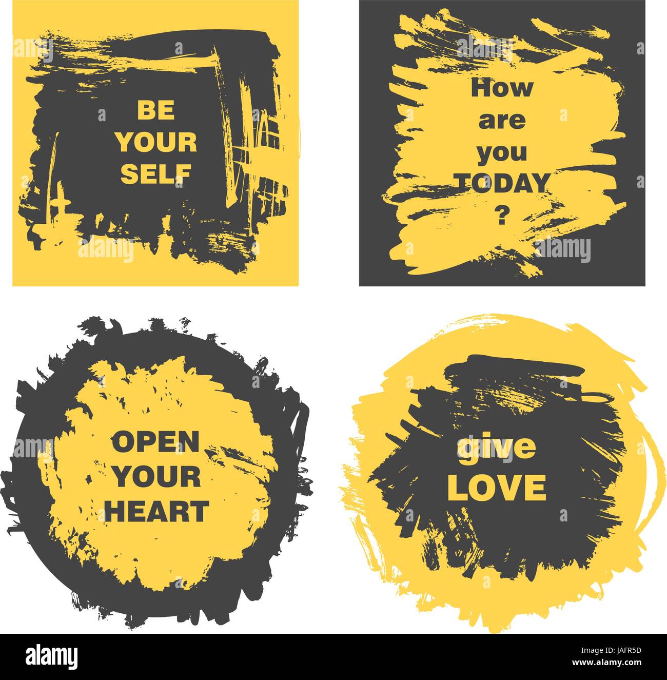 Box of paint brushes Stock Vector Images - Alamy