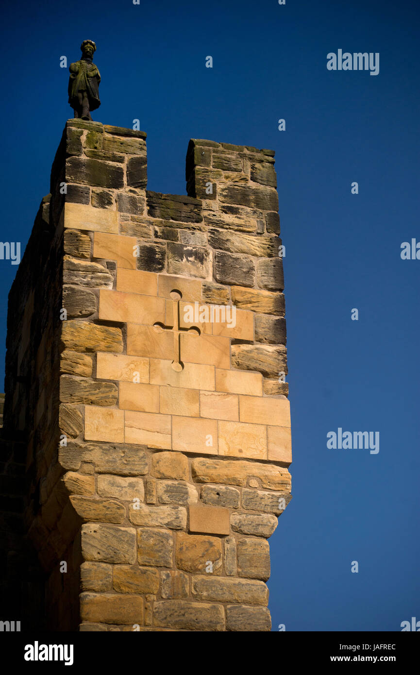 The Barbican, Alnwick Castle, Northumberland Stock Photo - Alamy