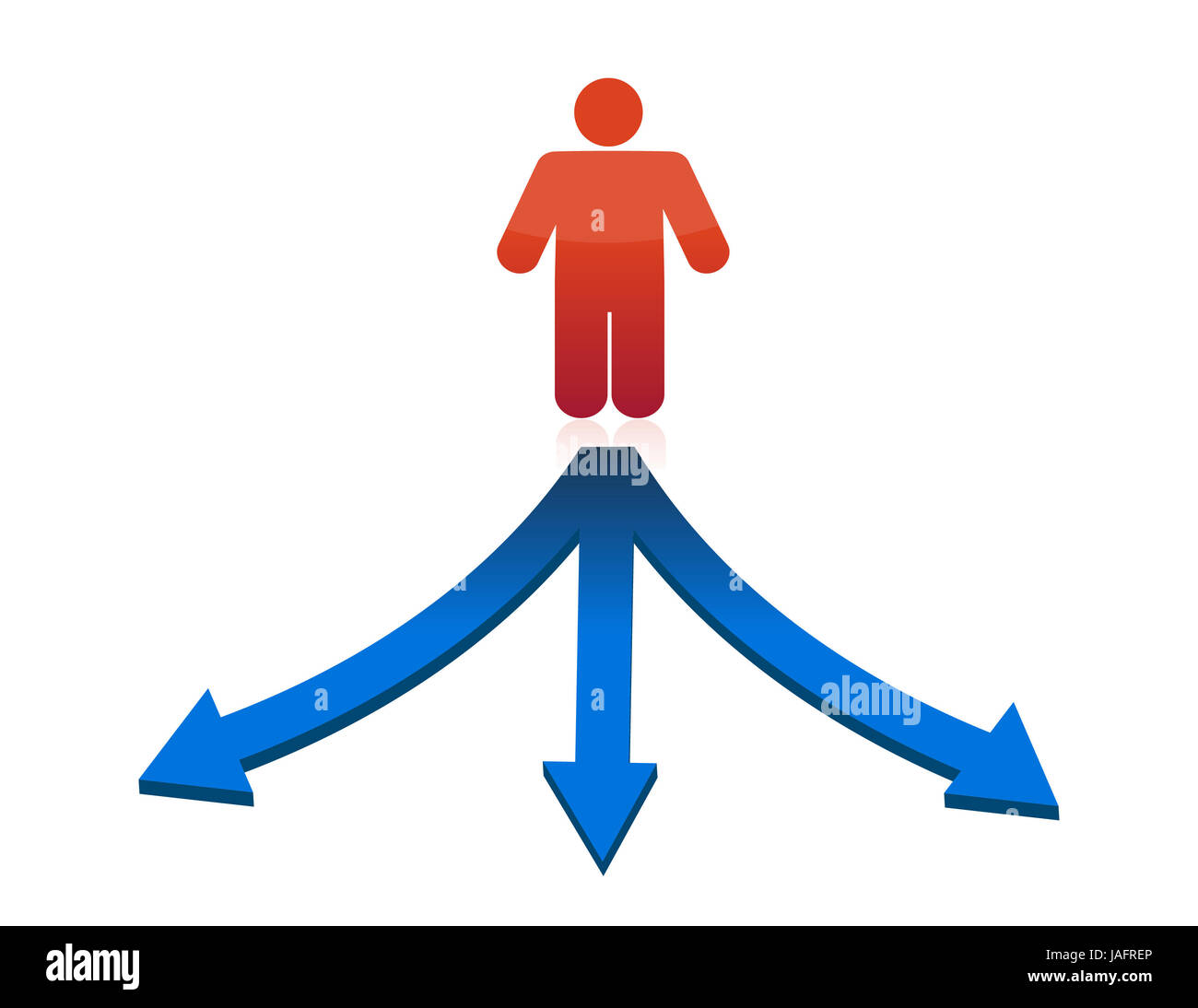 Facing both ways Cut Out Stock Images & Pictures - Alamy
